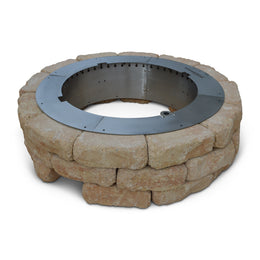 Heavy Duty Smokeless Stainless Steel Fire Pit Ring Insert for Outdoors ...