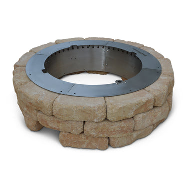 Heavy Duty Smokeless Stainless Steel Fire Pit Ring Insert for Outdoors ...